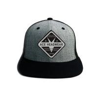 China Custom 5-Panel Trucker Mesh Hat with Woven Labels - 56-58cm Size, 100pcs MOQ, Adjustable Plastic Buckle for sale