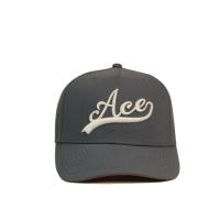 China Unisex 6 Panel Baseball Cap 3D Embroidery Letter Cotton Adult Size 58cm for sale