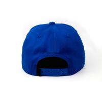 China Wholesale 58cm Flat Brim Snapback Hats Navy Blue Plastic Buckle Eagle Logo Custom for sale