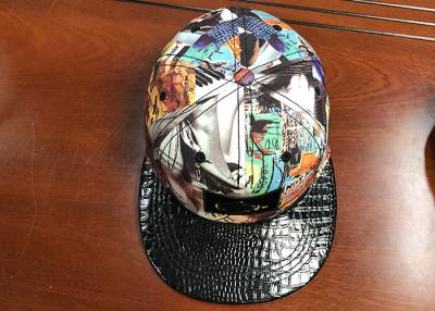 Cina Etichetta tessuta cinghia auto- piana hip-hop alla moda del tessuto del cappuccio di Snapback in vendita