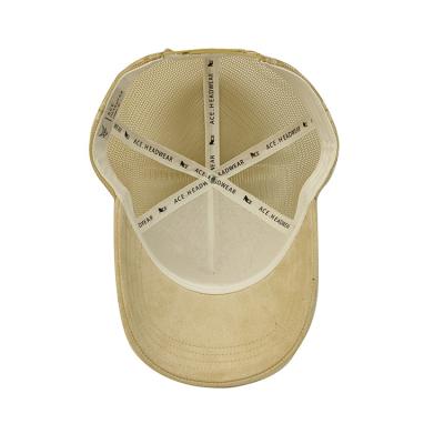 China Embroidered Plain Blank 60CM 6 Panel Trucker Mesh Hat for sale