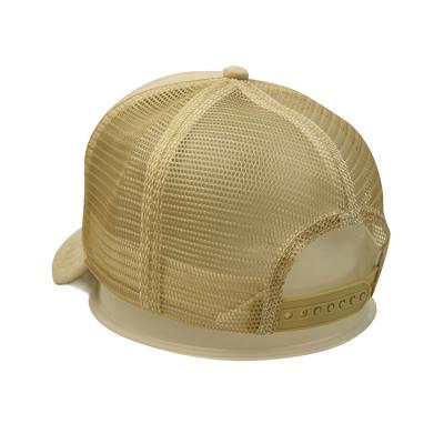 China Embroidered Plain Blank 60CM 6 Panel Trucker Mesh Hat for sale