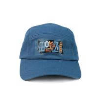 China Custom Twill 5 Panel Camper Hat with Screen Printed Nylon Webbing - 58cm Size, 50pcs MOQ for sale