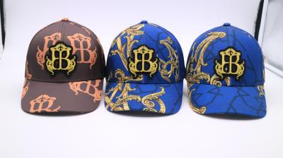 China Het aangepaste Embleem van het de Kappenborduurwerk van het Sublimatie Groene Gedrukte Honkbal Te koop