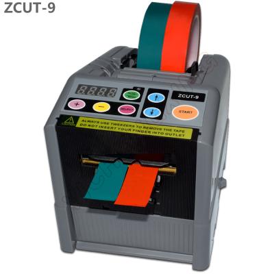China Electronic fabric roll cutter dispenser machine fabric tape cutting machine ZCUT-9 for sale