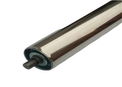 China 75-150mm Diameter Stainless Steel Roller Unpowered For Food And Beverage Conveying for sale