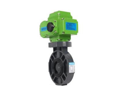China Carbon Steel Seat Type Electric Butterfly Valve for sale