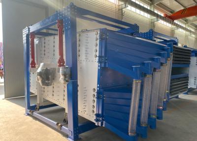 China Square Swing Vibrating Sieve Machine For Calcium Carbonate Screening Gyratory Fine Screen for sale