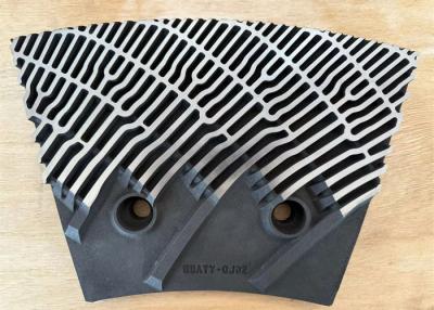 China 33mm-42mm Thickness Refiner Segments For MDF Refiner Defibrator for sale
