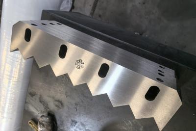 China SKD-11 Material Crusher Blades For Waste Plastic Recycling for sale