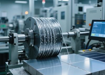 Cina Filo diamantato ultra sottile di precisione per il taglio di wafer di silicio fotovoltaici per semiconduttori in vendita