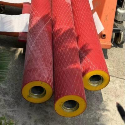 China EPDM Coated Rubber Roller for Metallurgical Industry with Long Life Span for sale