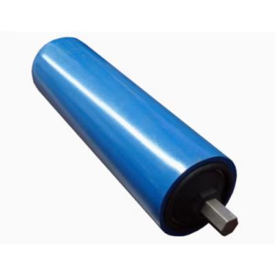 China Industrial Rubber Conveyor Belt Roller with Zinc Plated Surface for sale