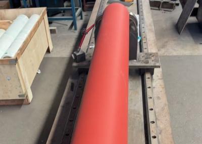 China Silicon Rubber Coated MDO Nip Roller for BOPP BOPET Film Production for sale