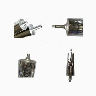 China Chrome Plated Mirror Heating Roller with Ra0.01mic Roughness and 300-8000mm Length for Laser Film Embossing for sale