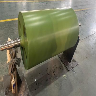 China High Temperature Resistant Teflok MDO Preheating Roller with 7-10 Rz Roughness and Up to 260°C Operation for sale