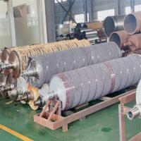China Electromagnetic Induction Heating Roller 300°C for Sheet Plate Composite Lamination for sale