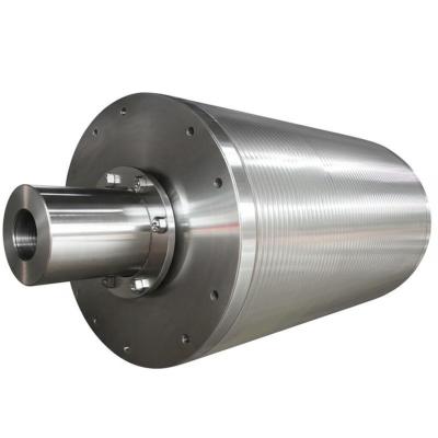 China Hard Chrome Plated Pre-heater Cylinder with Rotary Design for Equal Heating and Steam Rotary Joint for sale