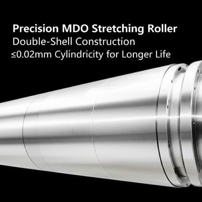 China Precision MDO Stretching Roller with Double-shell Construction and ≤0.02mm Cylindricity for Longer Life for sale