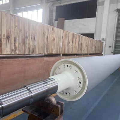 China Fast Reduce Temperature Q345 Anti-Stick Coating Cooling Roller Before Corona Treater for BOPP/BOPET for sale