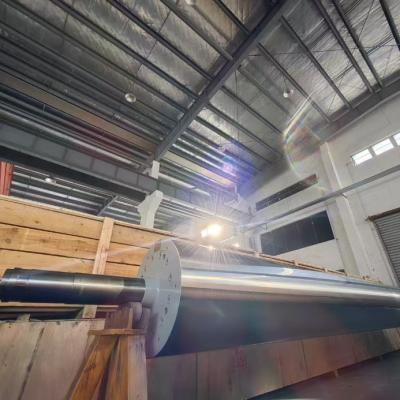China Flame Treater Roller with Q355B Inner Tube 0.1mm Runout and 0.1mm Cylindricality for Bi-Oriented Stretching Film for sale