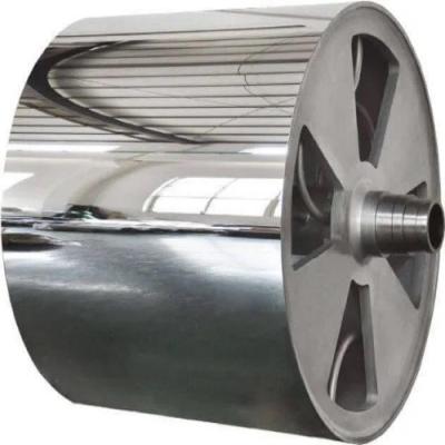 China High Hardness HRC62 Mirror Polish Cooling Roller with 45# Seamless Pipe and ≤0.5° Temperature Difference for sale