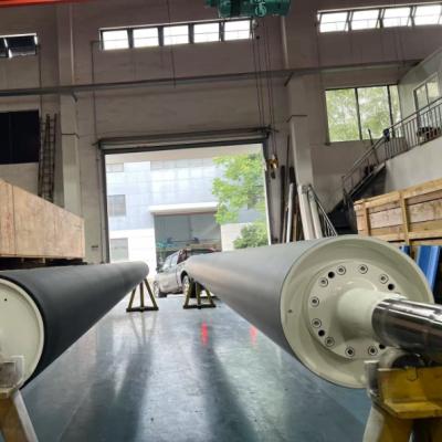 China 220KV Resistant Corona Roller with 4mm Silicon Rubber and 70-75 Shore A Hardness for Corona Discharge for sale