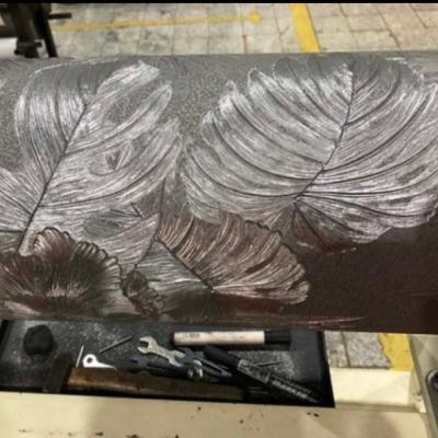 China Wallpaper Embossing Roller with 100-1500mm Diameter Chrome Plating and HV1100/HRC62 Hardness for sale