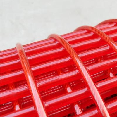 China Polyurethane Mining Screen For Wet Screening With Stainless Steel Wire for sale
