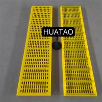China WS85 Polyurethane Dewatering Screen Panel 305x610mm Anti-Clogging Tapered Apertures Modular Design for sale