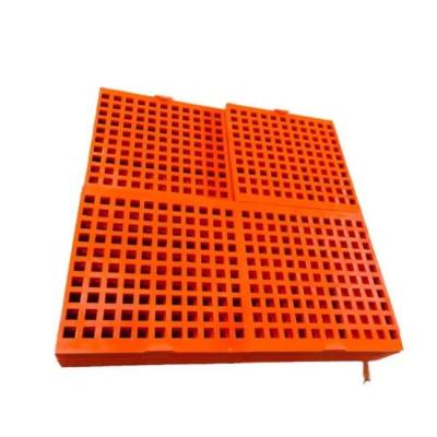 China 40mm Polyurethane Screen Mat with 1.5mm Wire Diameter for High Wear Resistance in Mining for sale
