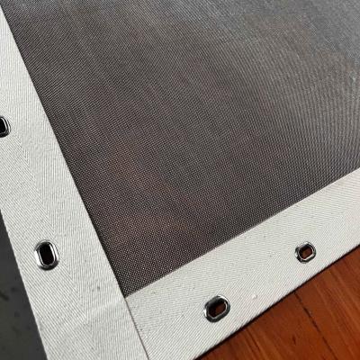 China 304 Stainless Steel Grommet Screen with 14-230 Mesh Count for Rotex Separators for sale