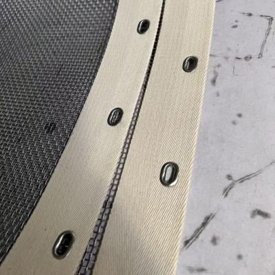 China Stainless Steel Grommet Screen with 14-230 Mesh for High Wear Resistance in Megatex Screeners for sale