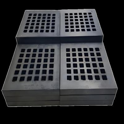 China Durable 40mm Thickness High-Wear Rubber Anti-Blocking Screen Panel for Mining Vibrating Screens for sale