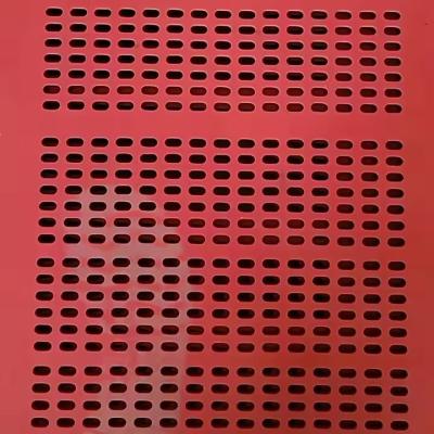 China 1m Anti-Clog Rubber Screen Panel with 4mm Round Holes and 5x Longer Lifespan for Easy Hook Installation for sale