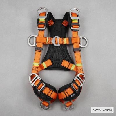 China Double Back Five-point European Safety Harness for sale