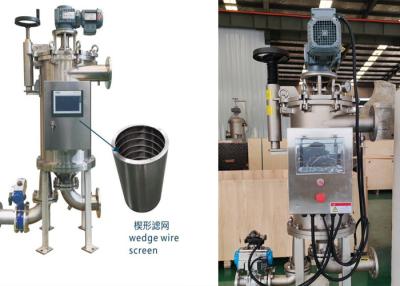China Stainless Steel Automatic Self-Cleaning External Scraper Filter for sale