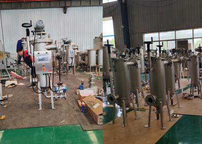 China Automatic External Scraper Self-cleaning Filter For Viscous Products for sale