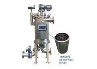 China Automatic Self-Cleaning Filter Industrial Strainer 50 Micron 250mm Diameter for sale