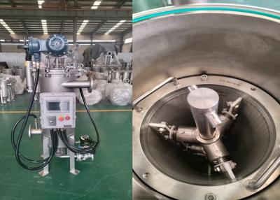 China Scrape Type Automatic Self Cleaning Filter For Viscosity Fluid Filtration for sale