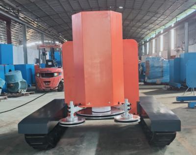 China HuaTao 75kw Permanent Magnet Crawler Diamond Wire Saw Machine for Stone Quarry for sale