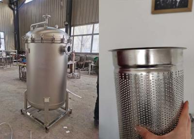 China SS304/316 Liquid Filter Housing And Multi Bag Filter Housing For Wine Filtration for sale