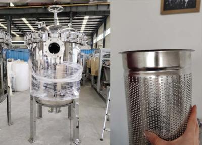 China SS Filter Housing 5 Micron Multi Bag Filter For Coating Paint Filtration for sale