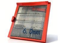 China Qualified High Drainage Efficiency Polywedge Screen Panels with 91 Shore A Polyurethane Frame for sale