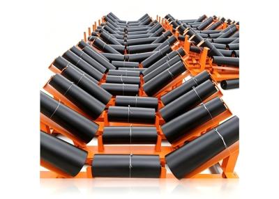 China Conveyor Belt Return Idler Rubber Ring Long Service Life Quarry Conveyor Use for sale