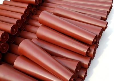 China Conveyor Belt Roller HDPE Material Long Life Aggregate Conveyor Spare Component for sale