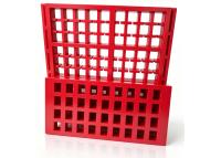 China Polyurethane Impact Screen Panel with Steel Frame Core for Heavy Loading for sale