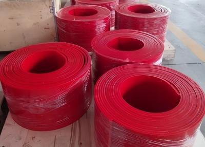 China Polyurethane Conveyor Skirt Board Black PU Material Long Service Life Mining Conveyor for sale