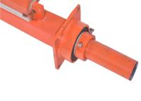 China Polyurethane Conveyor Belt Cleaner Blue Blade Efficient Carryback Removal System for sale