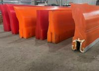 China Mobile Conveyor Polyurethane Scraper Blade for sale